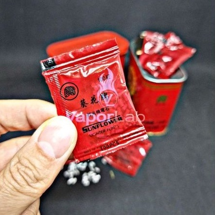 Jual batu korek api model tokai zippo zipo lighter flint isi 100pc ...