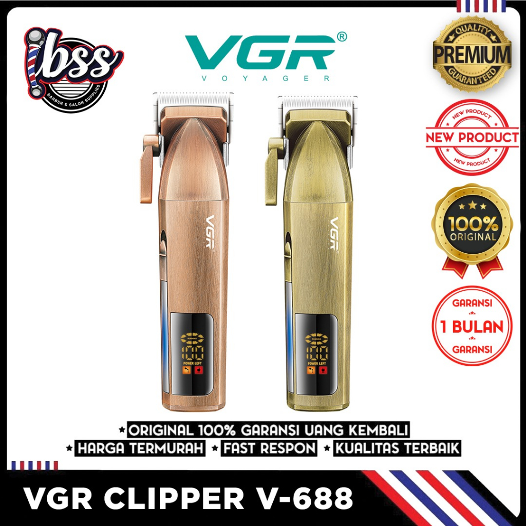 Jual VGR CLIPPER V-688 CLIPPER CORDLESS VGR V 688 | Shopee Indonesia