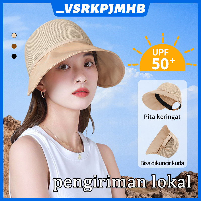 Jual Topi Pelindung Matahari Empat Musim Topi Nelayan Ekor Kuda ...