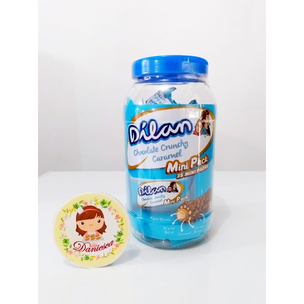 Jual .Garuda food DILAN Chrunchy Caramel kotak / toples , choco Bar ...
