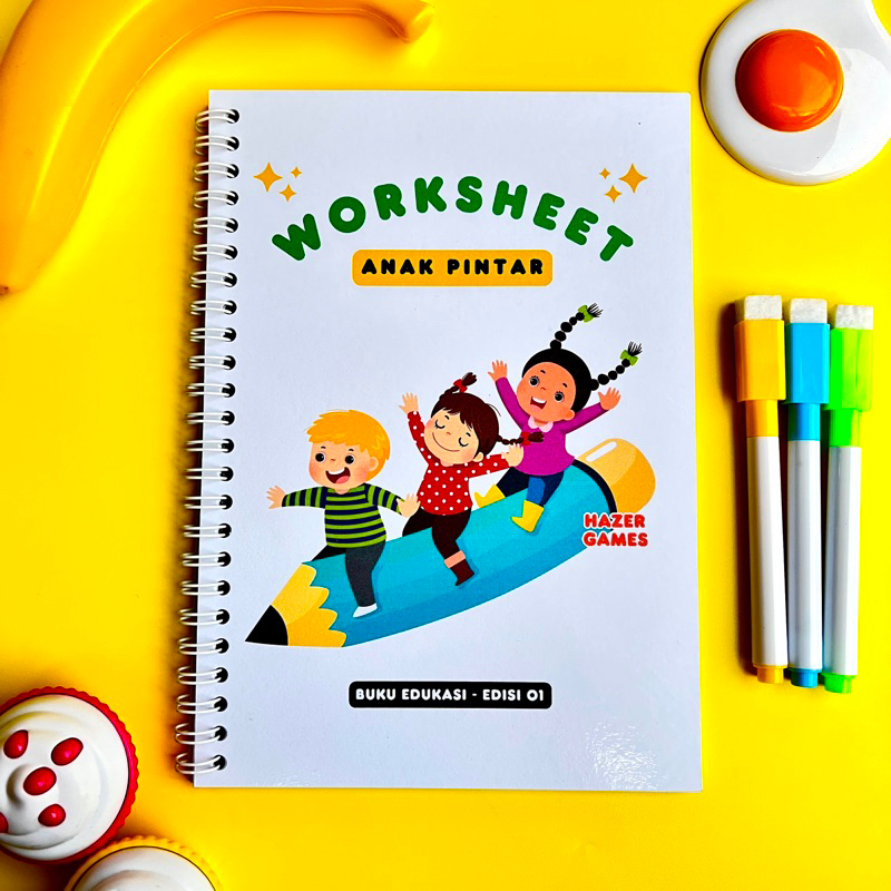 Jual Buku Anak Worksheet Aktivitas Pertamaku Anak Usia 1 2 3 4 5 Tahun ...