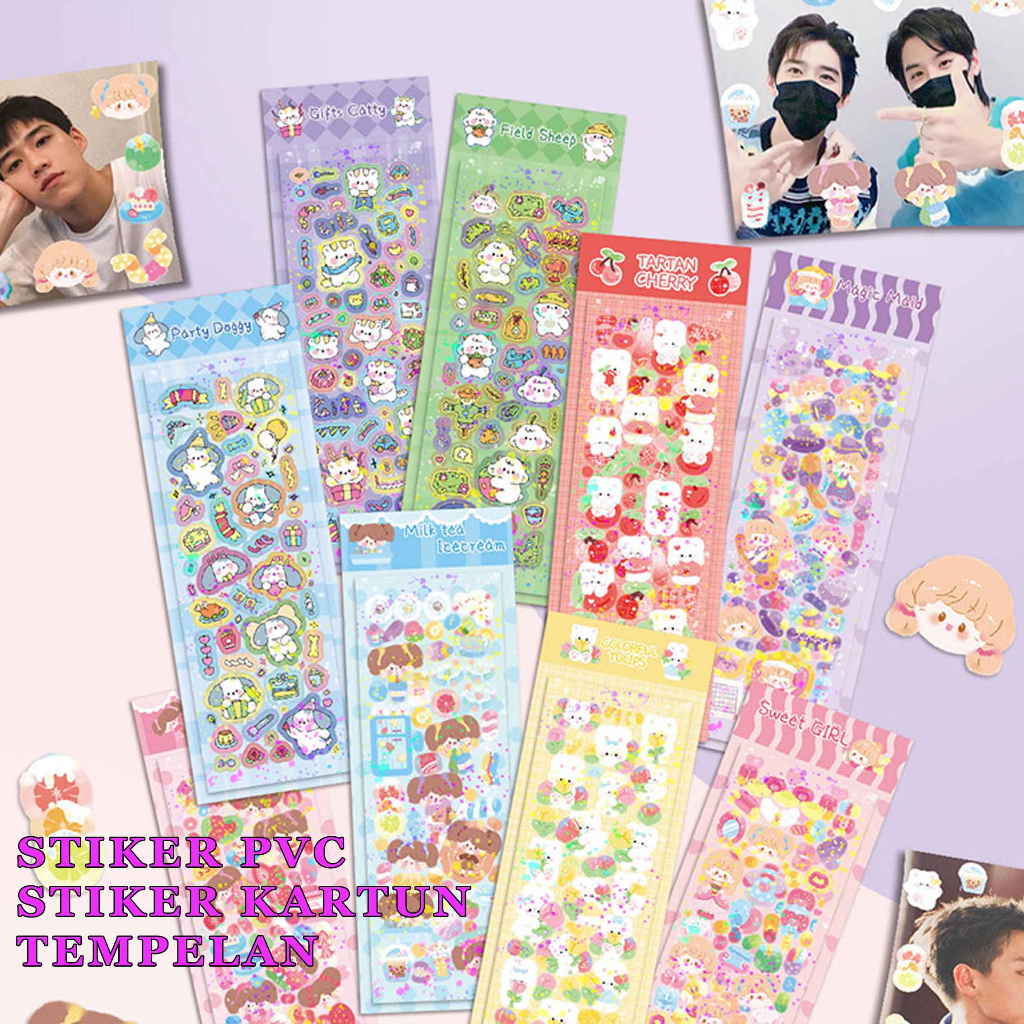 Jual Stiker Pvc / Stiker Tempel / Stiker Tempel Motif / 1pcs | Shopee ...
