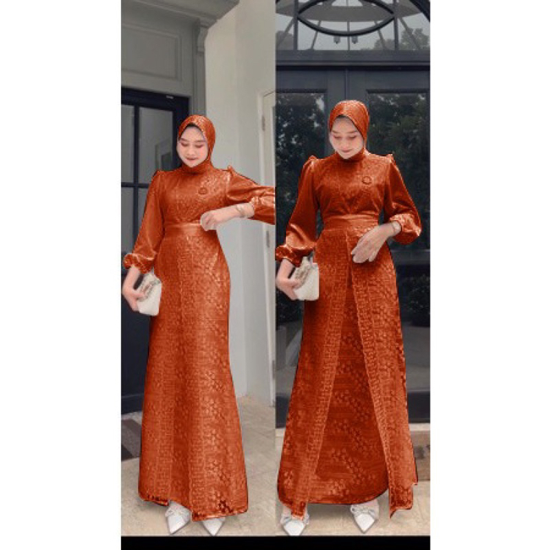 Jual By Felicio77 Best Seller Gamis Pesta Malika Maxi Dress Remaja ...