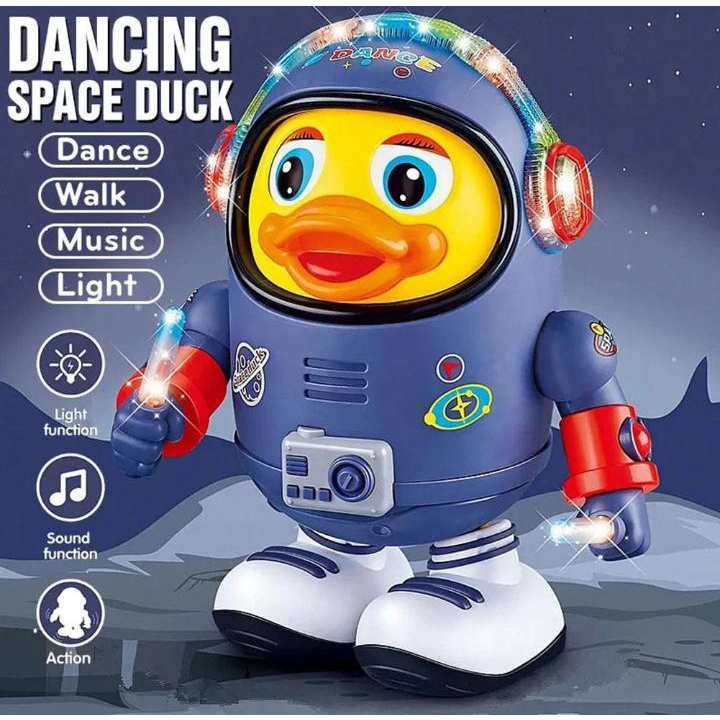 Jual MAINAN ANAK SPACE DUCK DANCING ROBOT - MAINAN ROBOT ASTRONOT BEBEK ...