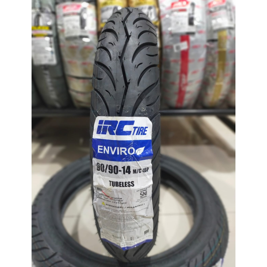 Jual ban luar IRC 80/90-14 90/90-14 90/80-14 TUBELESS KEMBANG RANDOM TERGANTUNG STOK | Shopee ...
