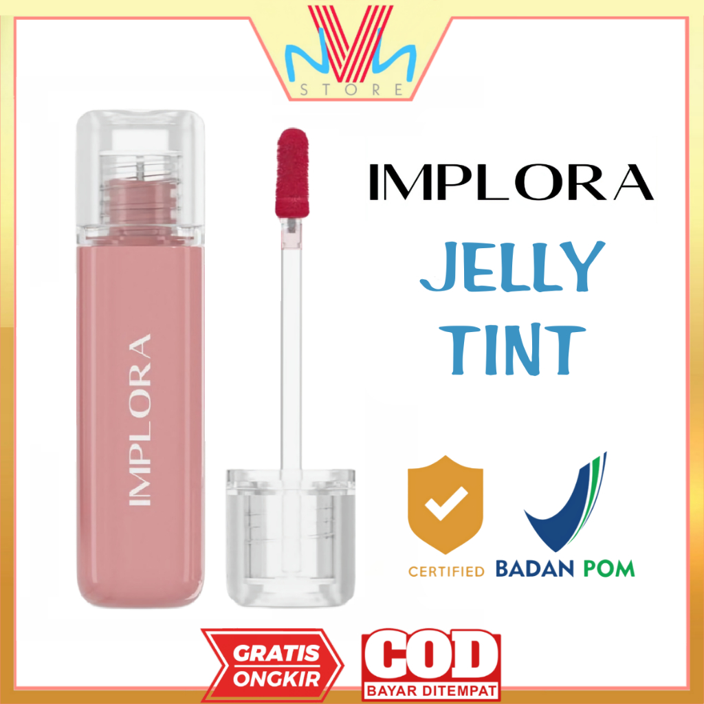 Jual IMPLORA JELLY TINT - LIP JELLY TINT IMPLORA MURAH | Shopee Indonesia