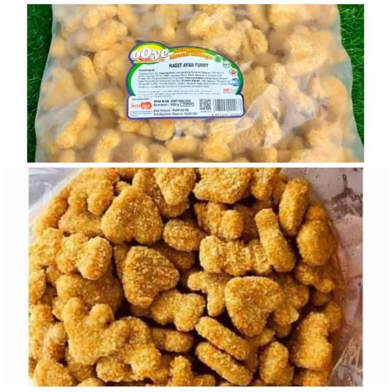 Jual Nugget karakter lucu (ooye) 2kg | Shopee Indonesia