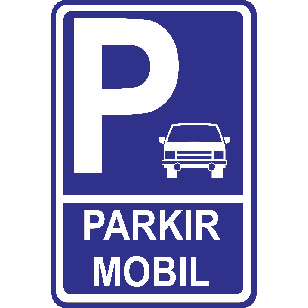 Jual Rambu Parkir Mobil 40cm x 60cm, 35cm x 50 cm, plat ACP 3mm ...