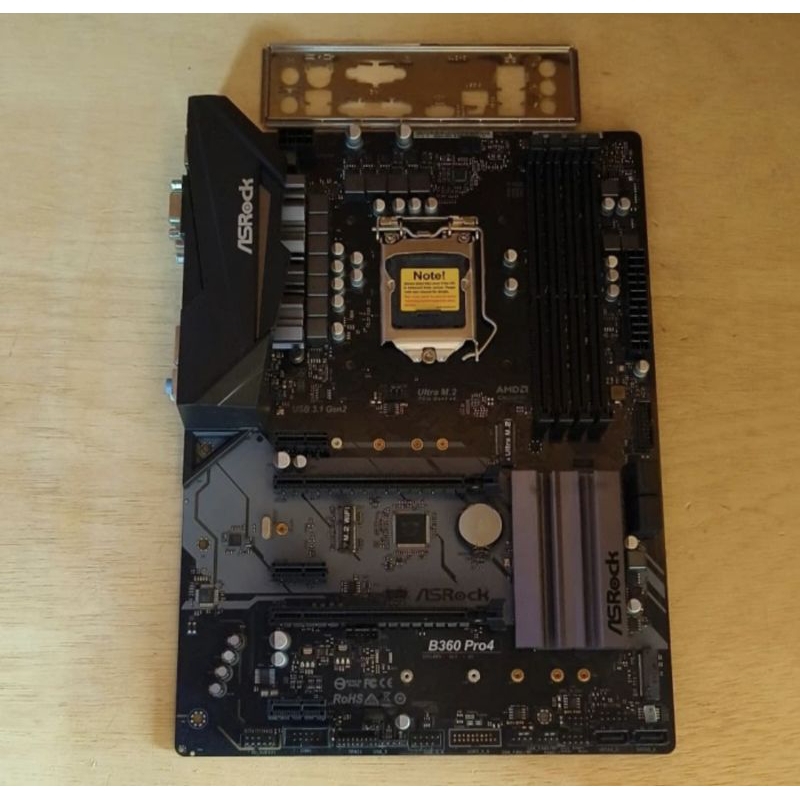 Jual MOBO/MOTERBOD ASROCK B360 PRO 4 / LGA 1151, DUAL NVME / GEN 8 GEN ...