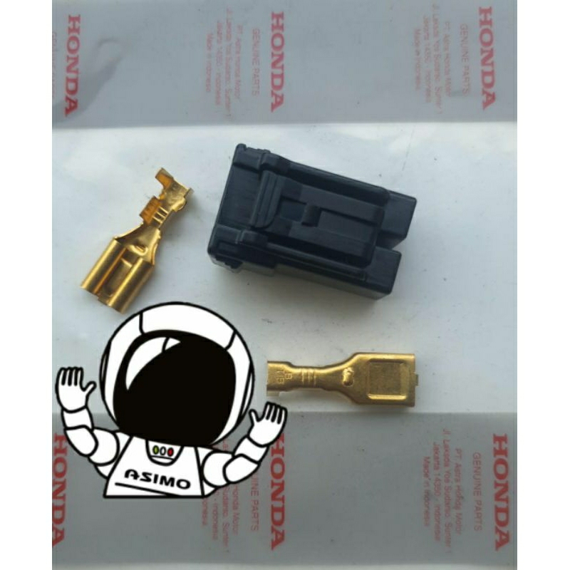 Jual Soket skun terminal ecu pin 2 charger power supply aki original ...