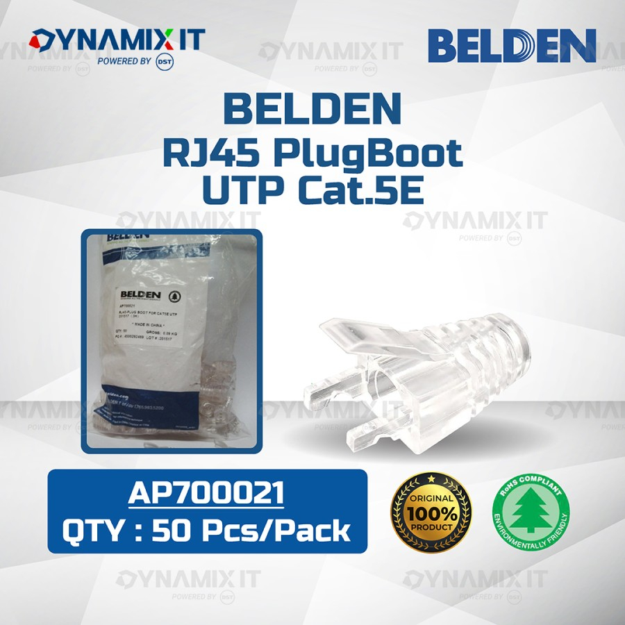 Jual Belden Plugboot RJ45 Cat.5 isi 50 pcs ORIGINAL AP700021 | Cover ...