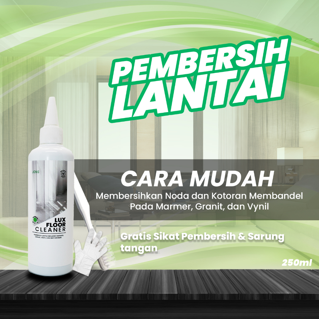 Jual Pembersih Lantai Granit Vynil Marmer Keramik HPL Anti noda ...