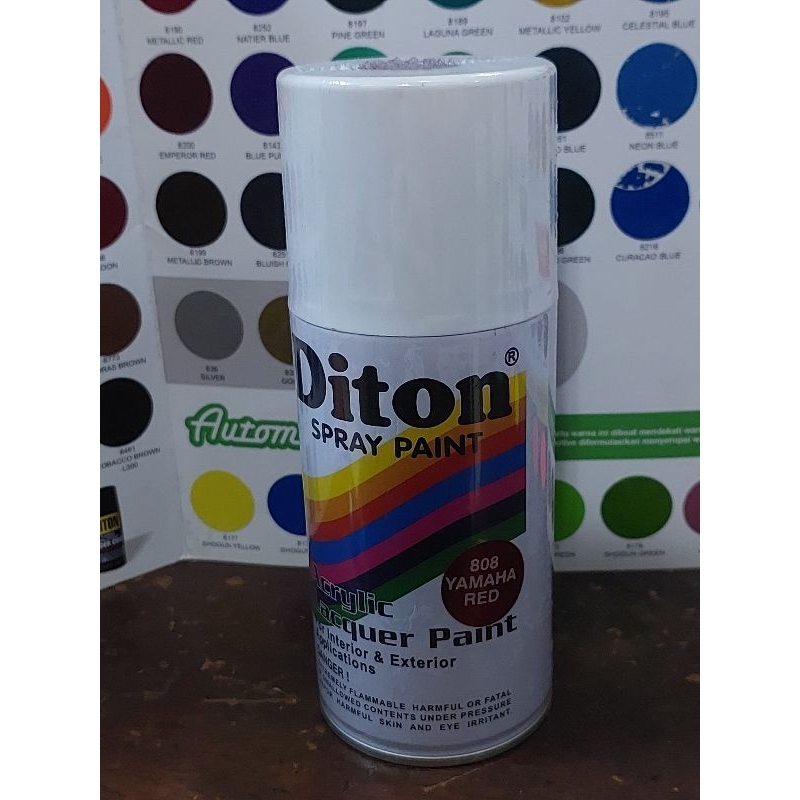 Jual cat pilok Diton red (merah) | Shopee Indonesia