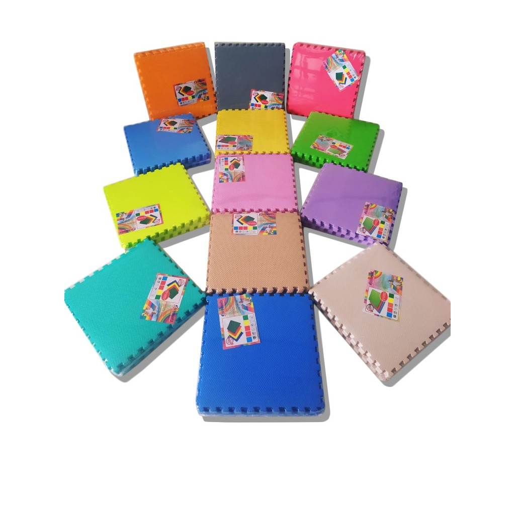 Jual Karpet Puzzle Edumats Polos 30x30x0,5 cm Matras puzzle Anak alas ...