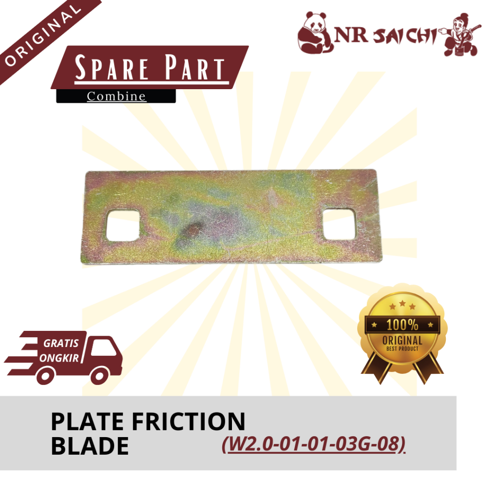 Jual Plate Friction Blade Sparepart untuk Combine Harvester MAXXI BIMO ...