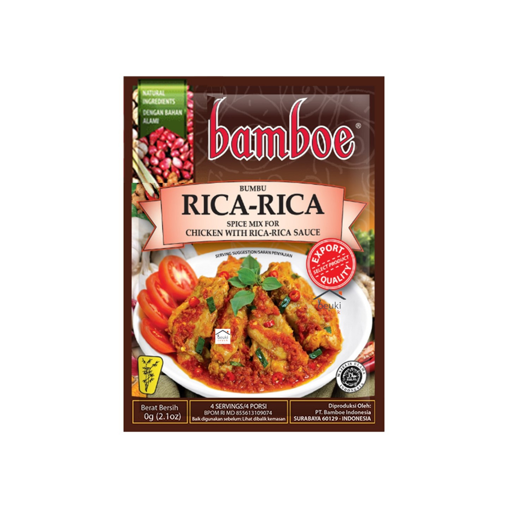 Jual Bamboe Rica-Rica Bumbu Masakan Khas Indonesia | Shopee Indonesia