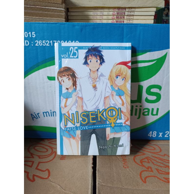 Jual Komik Nisekoi 25 Segel Komik Nisekoi Vol 25 Segel Shopee Indonesia