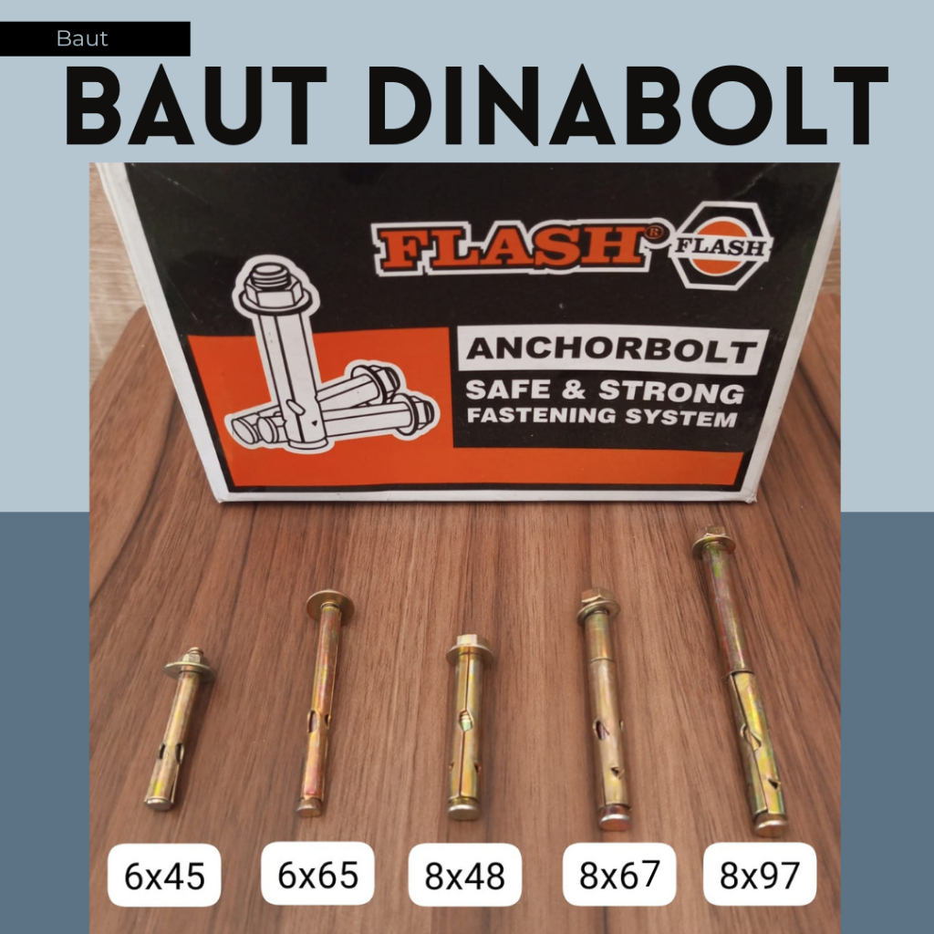 Jual Baut Dinabolt/Baut tanam | Shopee Indonesia