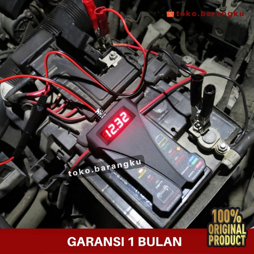 Jual Alat Test Aki Digital Battery Tester Motor Mobil Cek Baterai ...