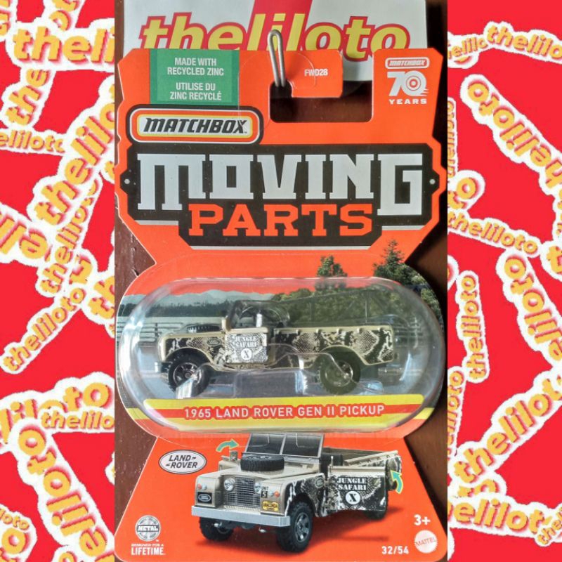 Jual MATCHBOX 1965 LAND ROVER GEN II PICKUP | Shopee Indonesia