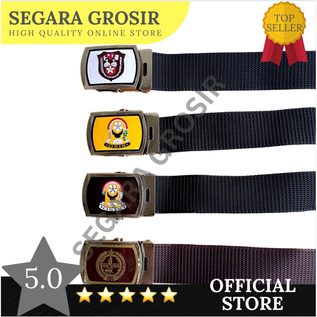Jual Gesper Ikat Pinggang Anak SD SMP SMA PRAMUKA Ringan | Shopee Indonesia