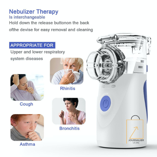 Jual Nebulizer Alat Penguap Mini Terapi Pernafasan Asma Asthma ...