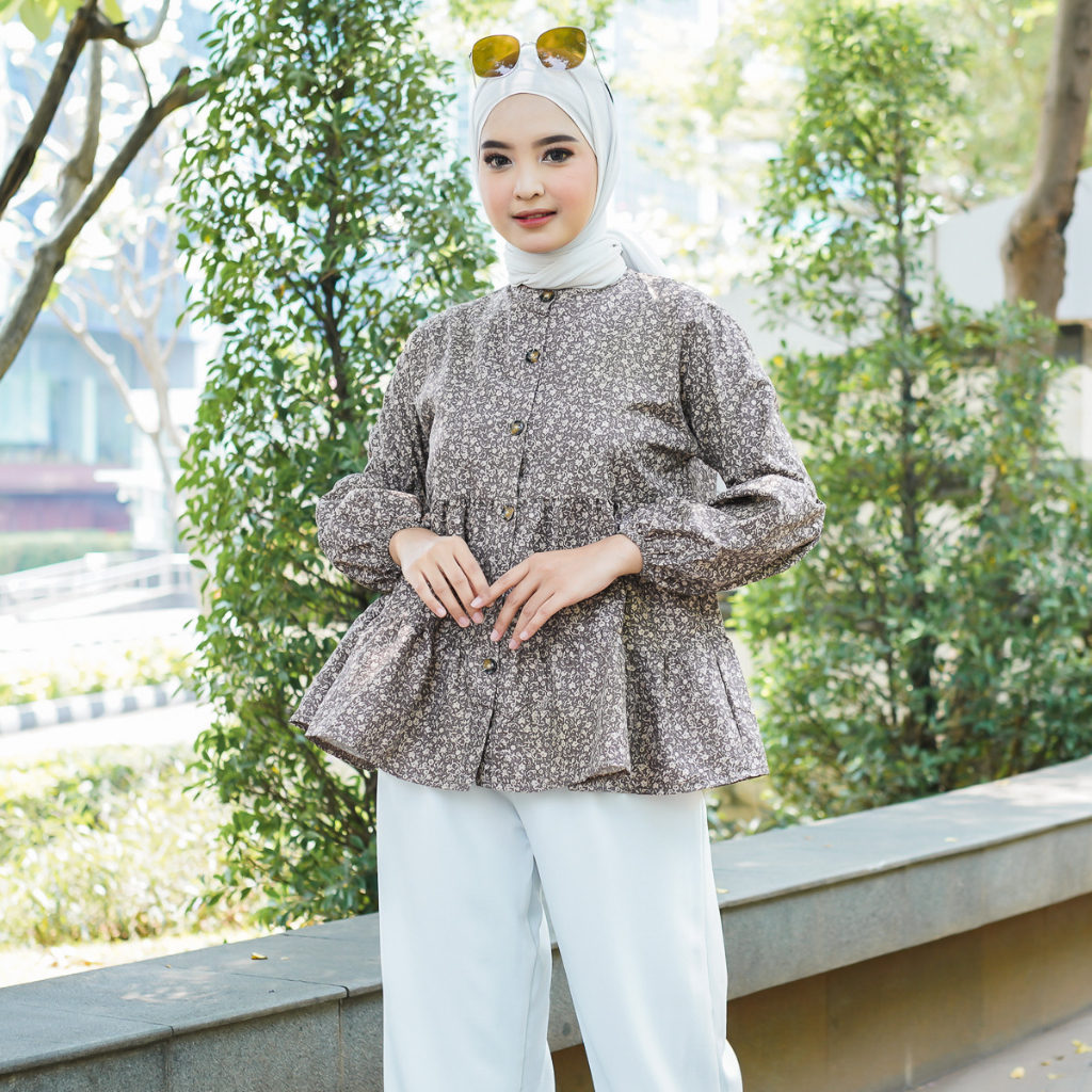 Jual BEFAST - ZNF OOTD WANITA BLOUSE GIA / BLOSE AIDA / Atasan Wanita ...