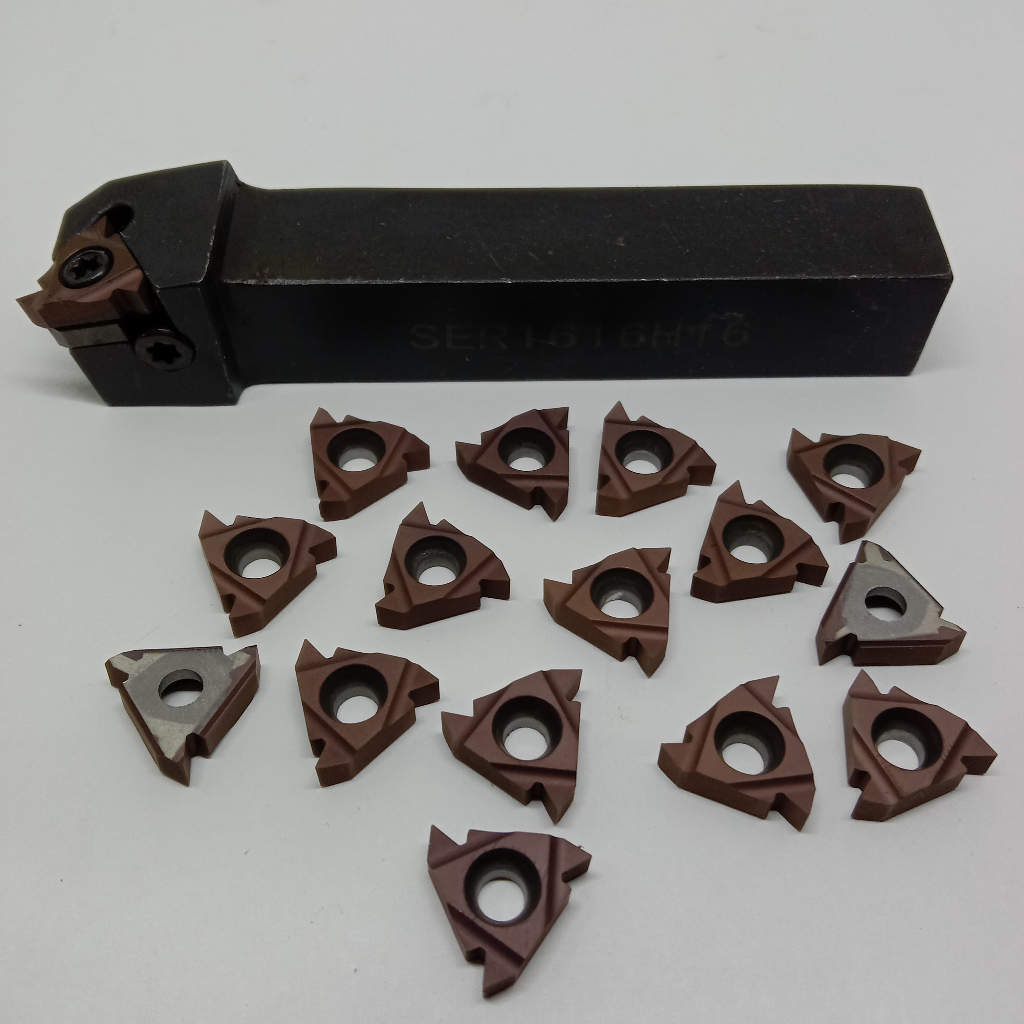 Jual Insert ulir luar ER16 AG60 Pahat bubut insert drat untuk holder SER-16 | Shopee Indonesia