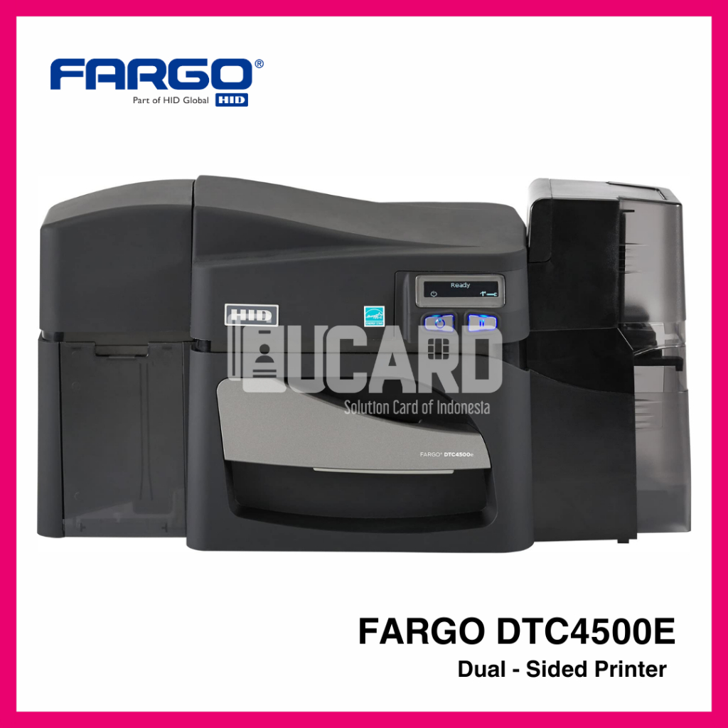Jual ID CARD PRINTER FARGO DTC4500E - DTC 4500 - DTC4500 E ( DUAL SIDE ...