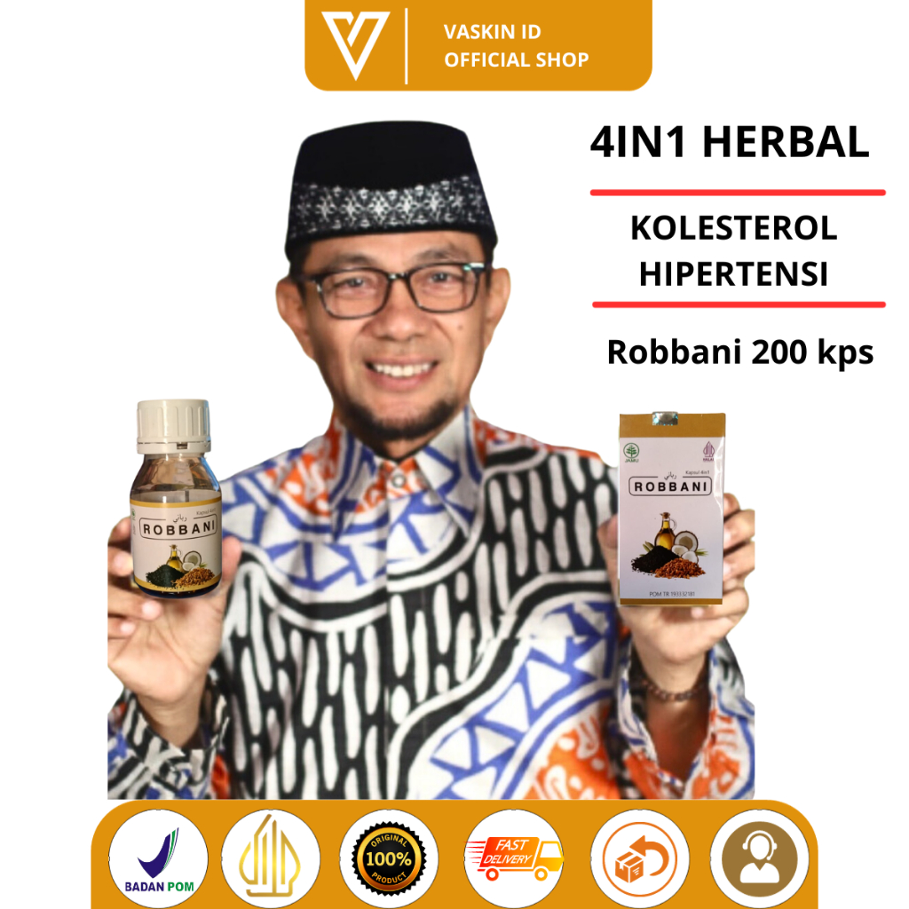 Jual Robbani Obat Kolesterol Tinggi Alami - Herbal Aman Terbukti - Obat ...