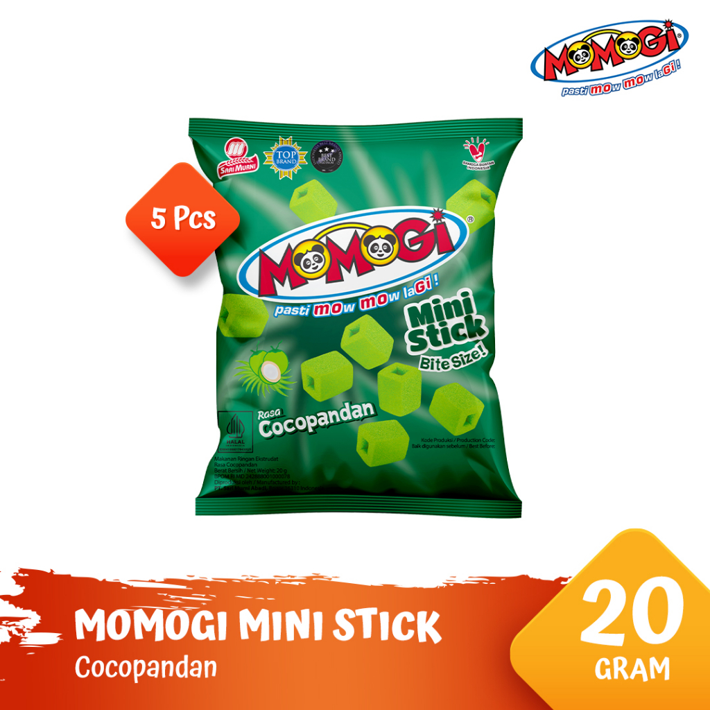 Jual Momogi Mini Stick Cocopandan - 20gr / 70gr | Shopee Indonesia