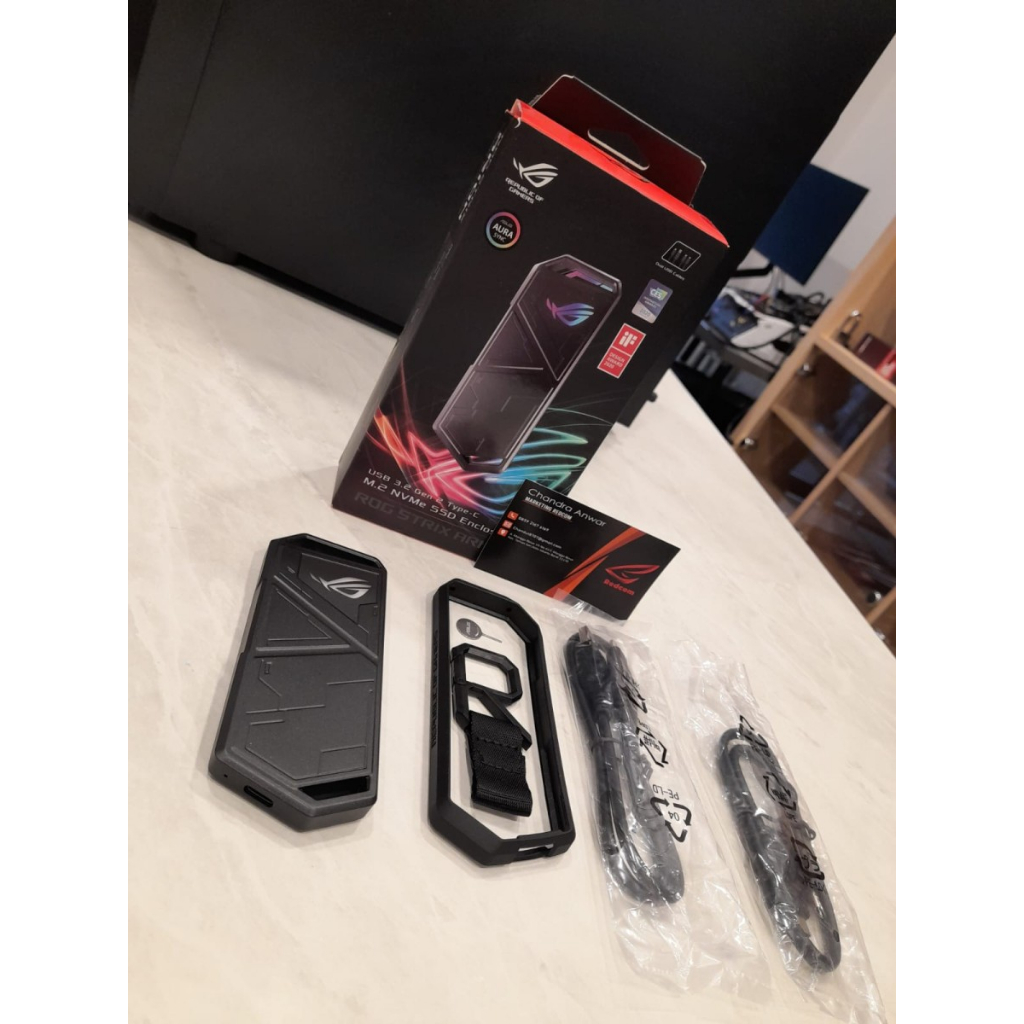 Jual Asus Rog Strix Arion M.2 NVMe SSD Enclosure - Enclosure SSD Asus BNOB | Shopee Indonesia