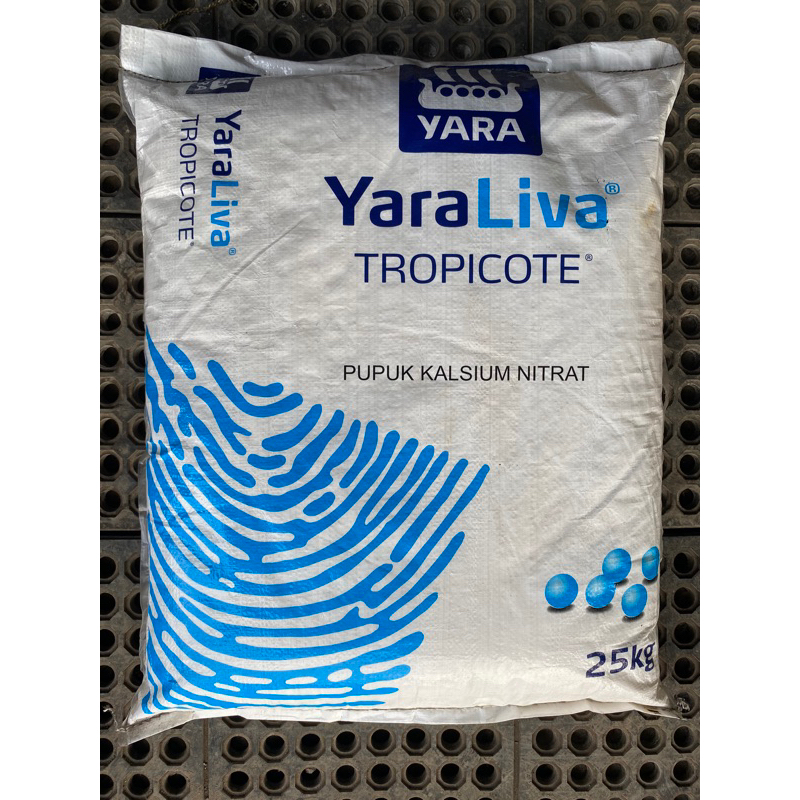 Jual Pupuk kalsium nitrat yaraliva tropicote 25kg | Shopee Indonesia