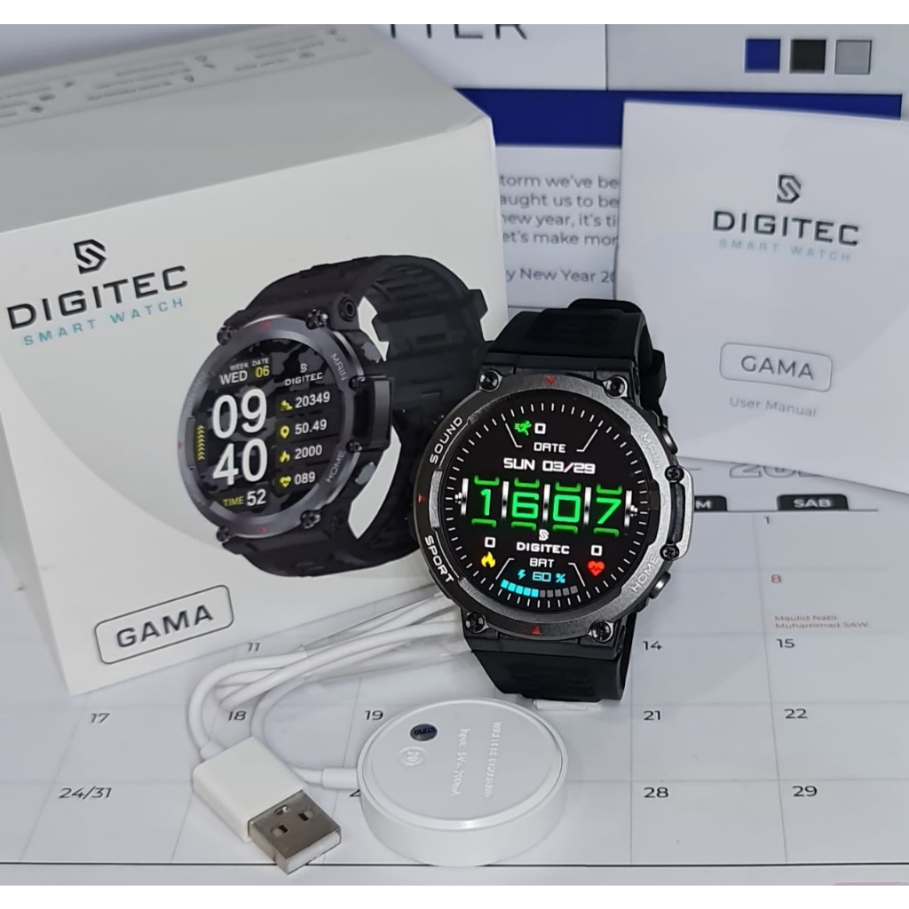 Jual Jam Tangan Pintar Smartwatch Digitec GAMA Special Edition ...