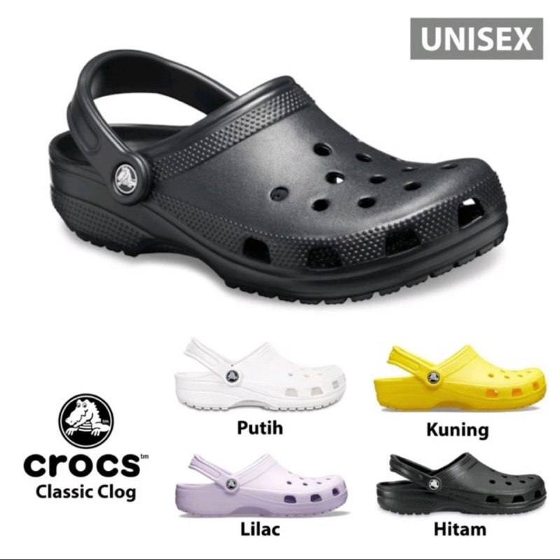Jual Crocs Classic Clog - Sepatu Sandal pria wanita crocs / Classic ...