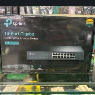 Jual tp link tl-sg1016d tplink 16 port rackmount gigabit switch hub ...