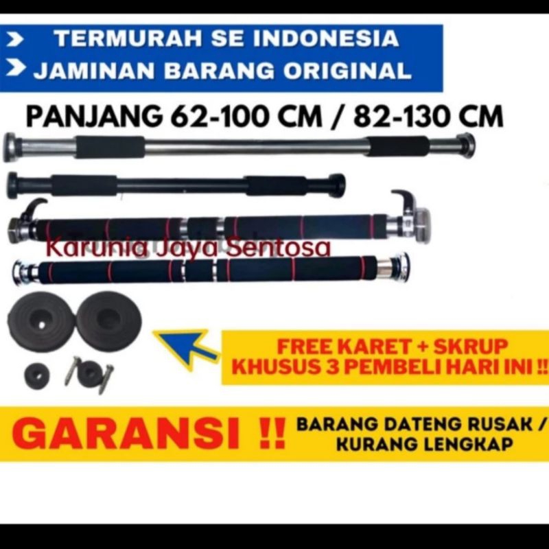 Jual Pull up bar tiang pull up door chinning bar PREMIUM QUALITY ...