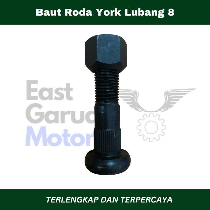 Jual Baut Roda York Lubang 8 Trailer Buntut | Shopee Indonesia