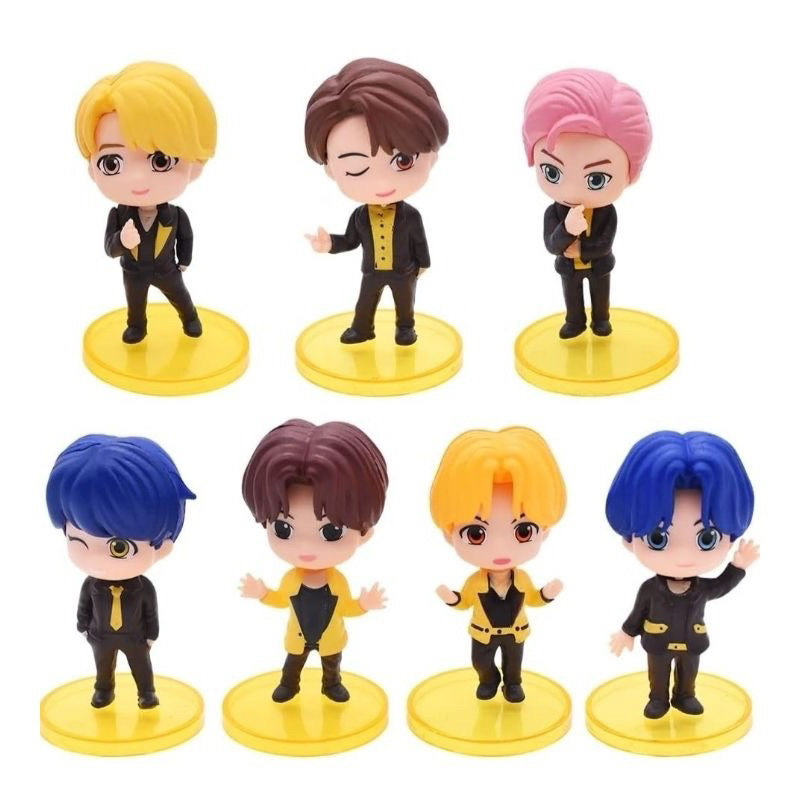 Jual NEW Figure BTS BUTTER Ver Kuning | Shopee Indonesia