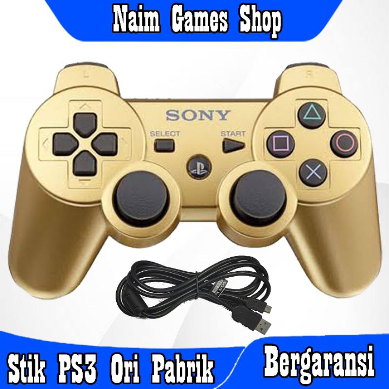 Jual stik ps3 ori pabrik warna/ stick USB ps 3 op | Shopee Indonesia