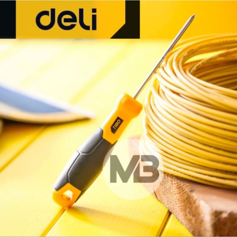 Jual Obeng Min Plus Magnetic Phillips Screwdriver PHO l PH1 l PH2 Deli ...