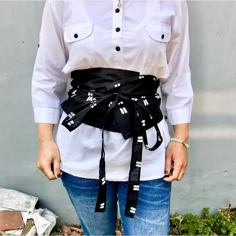 Jual OBI BELT BATIK JUMPUTAN// OBI BELT KEKINIAN // IKAT PINGGANG ...