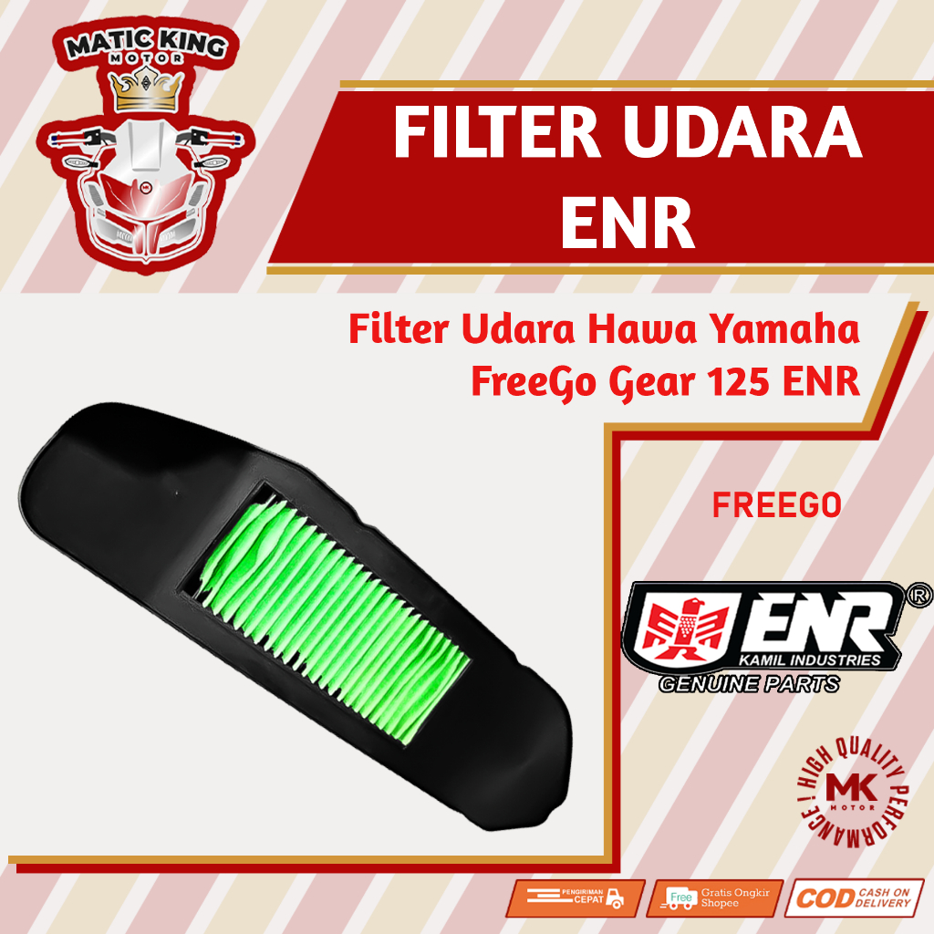 Jual Filter Saringan Udara Hawa Yamaha FreeGo Gear 125 B5D ENR | Shopee ...