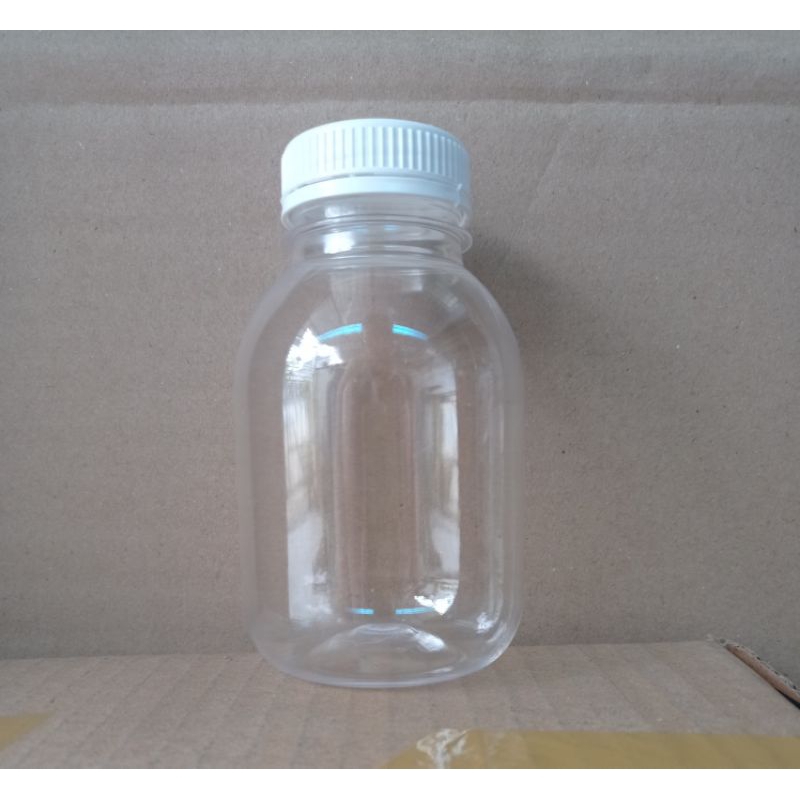 Jual botol plastik 250ml /botol plastik bulat 250ml | Shopee Indonesia