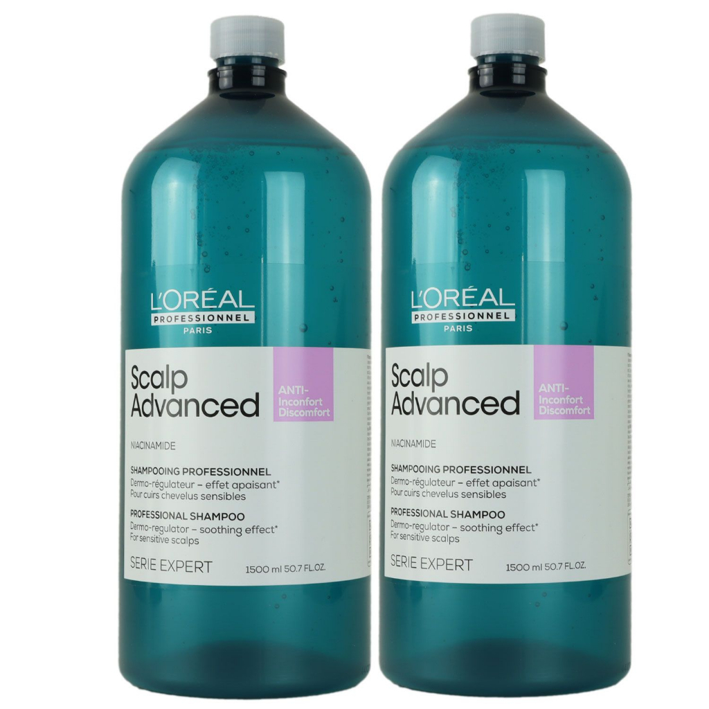Jual L'Oreal Pro Scalp Advanced Shampoo For Sensitive Scalp 1500ML ...