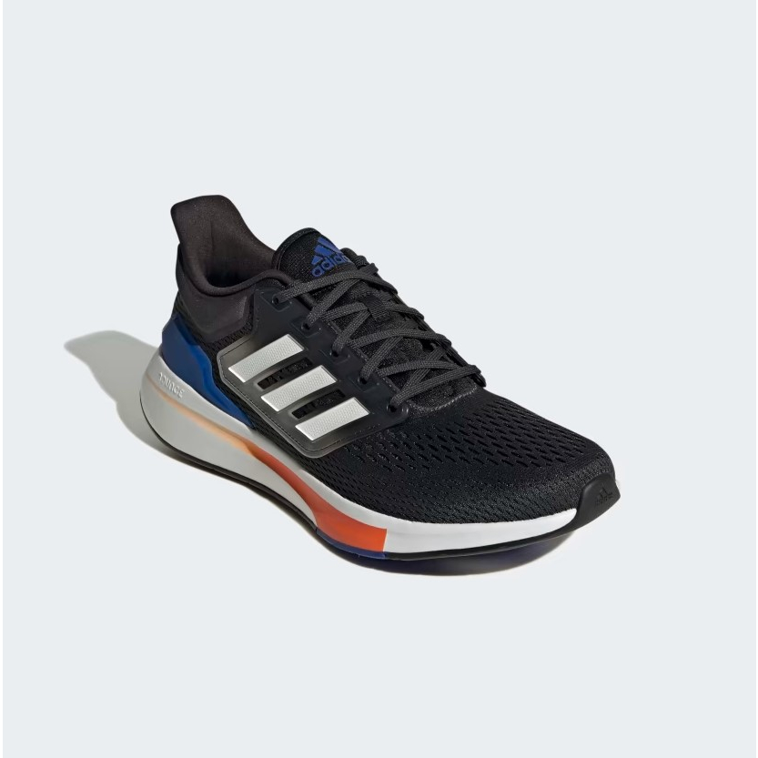 Jual Sepatu Running Adidas EQ 21 Run Black Multi Color Original ...