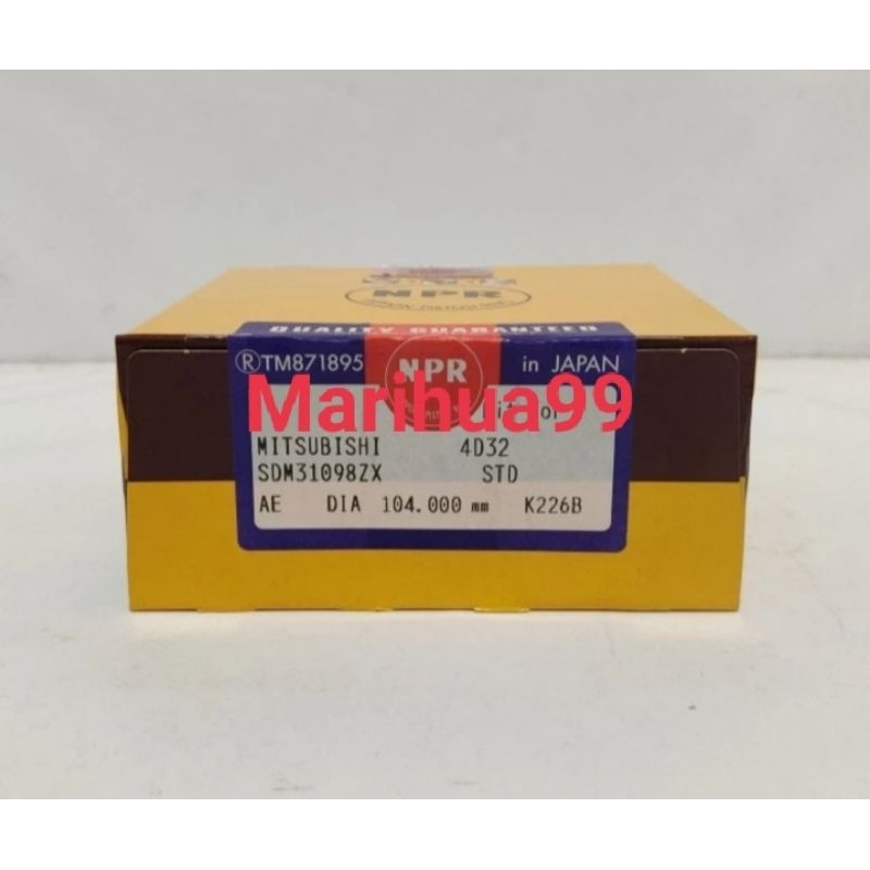 Jual Ring piston mitsubishi 4D32 npr japan | Shopee Indonesia