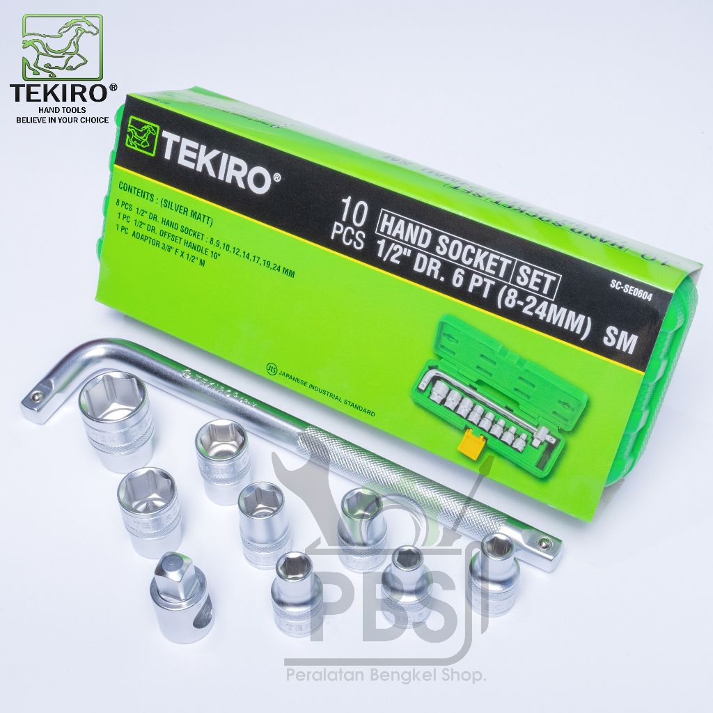 Jual Kunci Sock/Socket TEKIRO 100% original 1 Set | Shopee Indonesia
