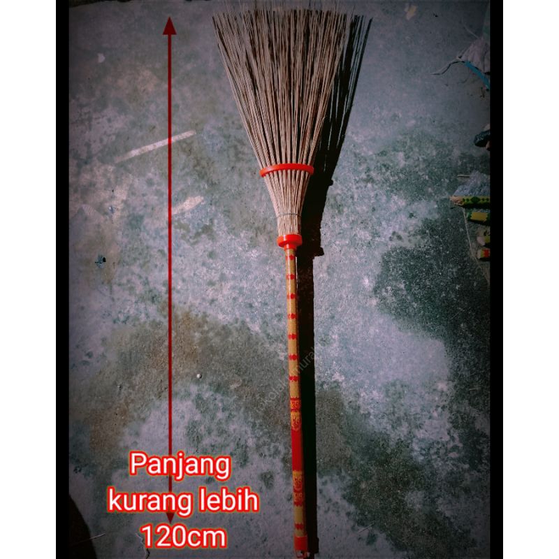Jual Sapu Lidi Taman Besar / Sapu Lidi Gagang Jumbo / Sapu Lidi Murah ...