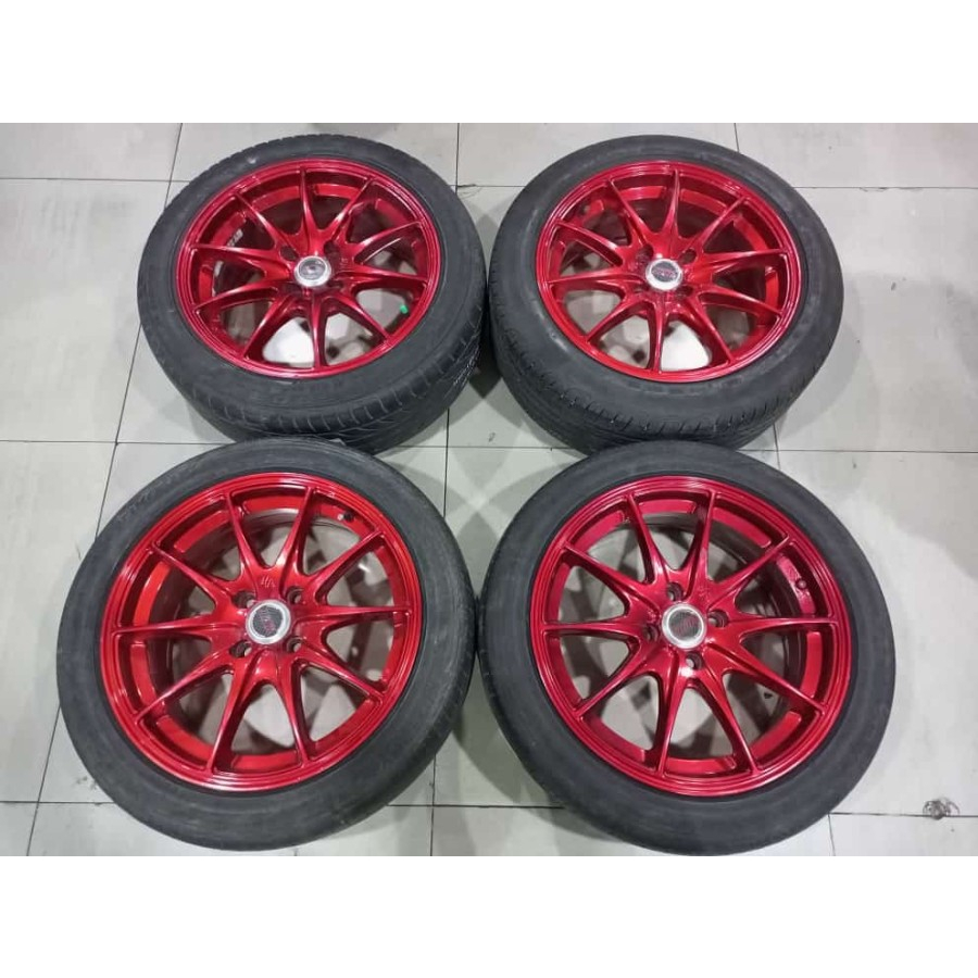 Jual VELG RACING SEKEN RACING WHEEL R16 VIOS YARIS MOBILIO SWIFT ...